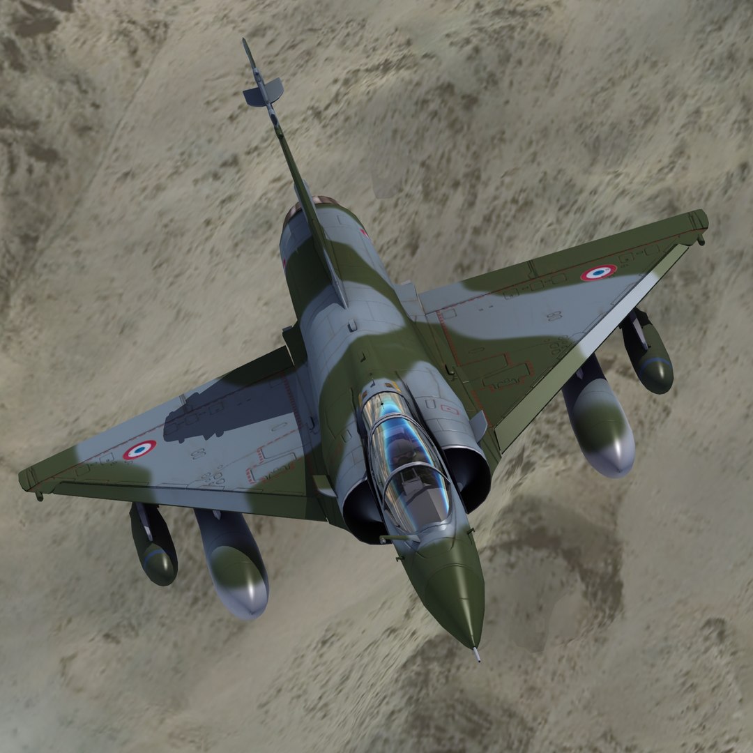 3d model nato fighter aircraft set