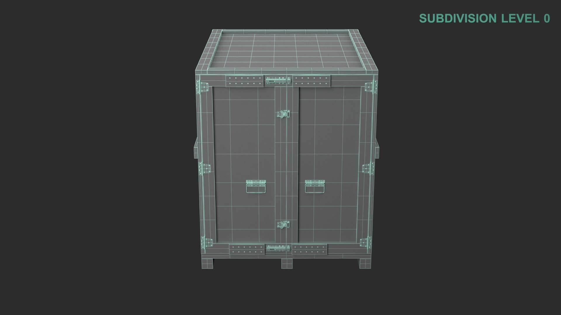 Shipping Crate 3D model - TurboSquid 2042563
