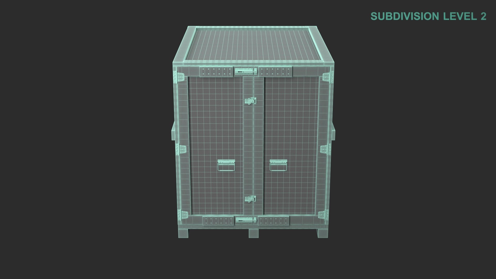 Shipping Crate 3D model - TurboSquid 2042563