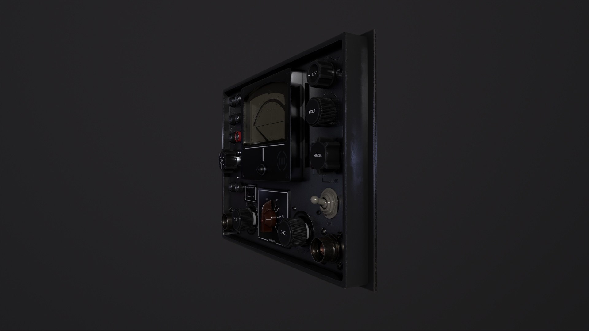 Control Panel 3D Model - TurboSquid 1931754