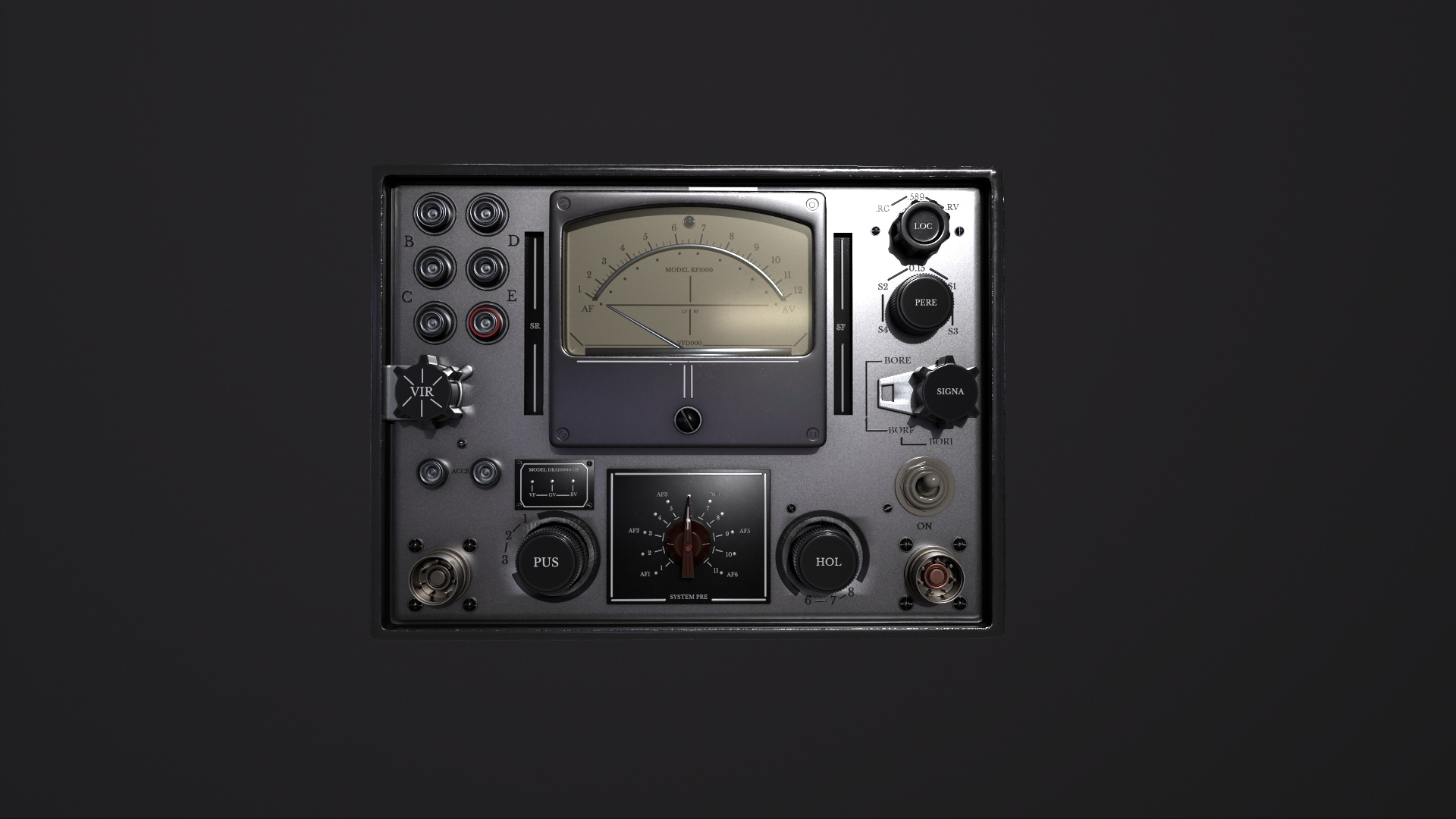 Control Panel 3D Model - TurboSquid 1931754
