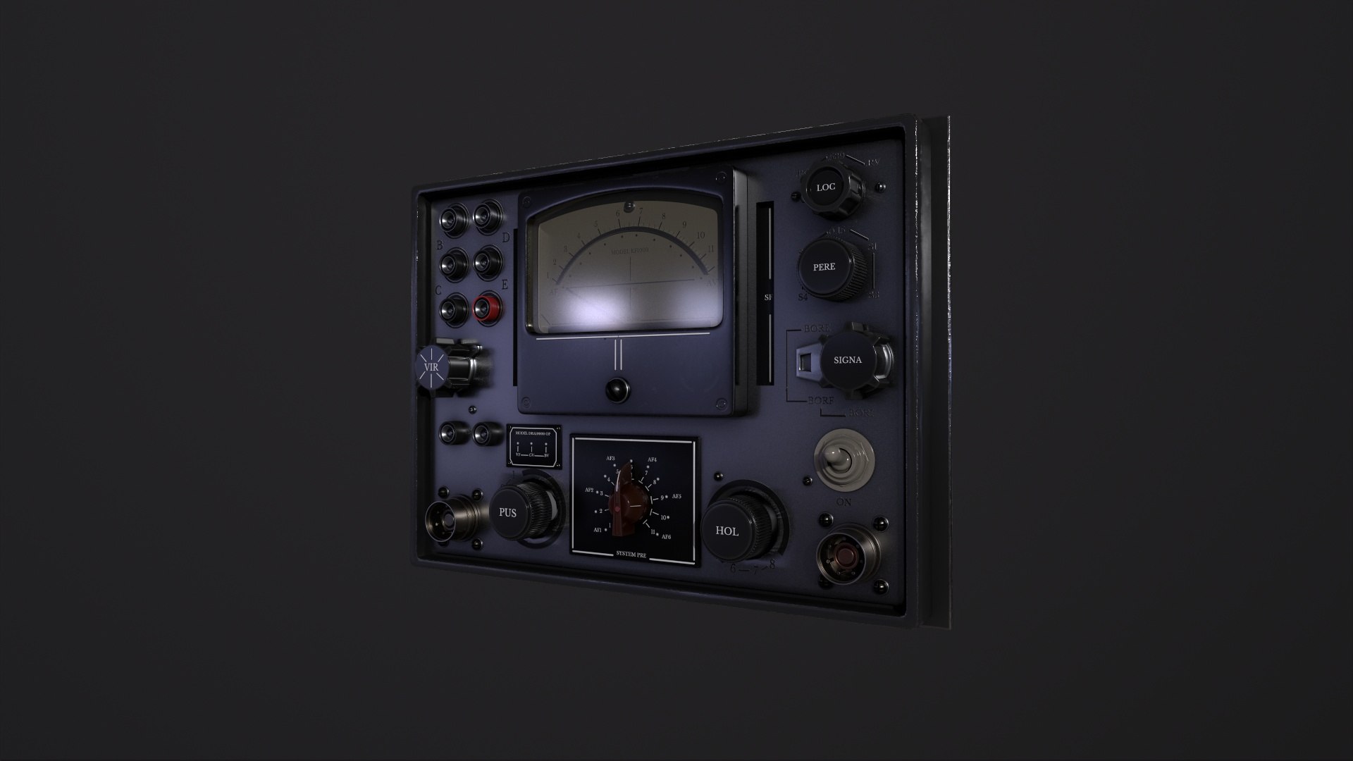 Control Panel 3D Model - TurboSquid 1931754