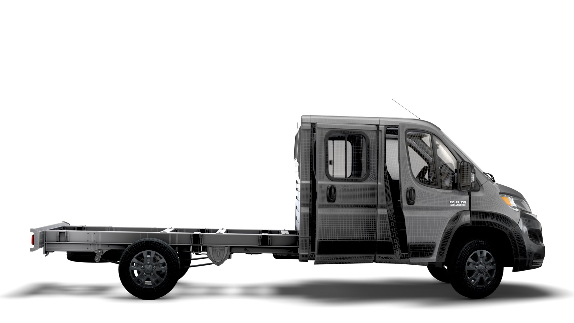 RAM Promaster Chassis HQ Interior Crew Cab 4035 XL WB 2023 model ...