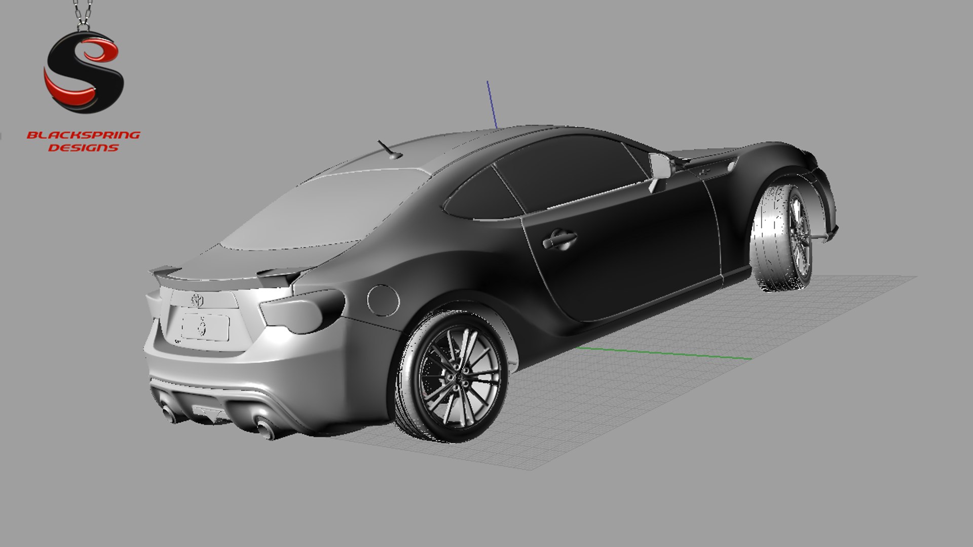 3d Model Toyota Gt 86 2013