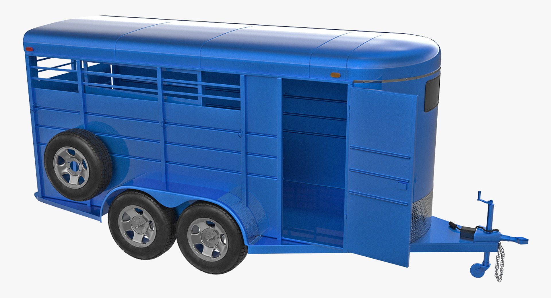 Horse Trailers Collection model - TurboSquid 2168206