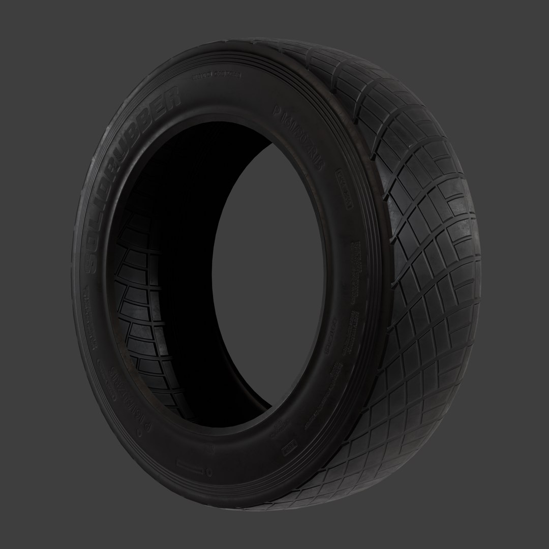 Generic Low Poly Tyre Pack 3D Model - TurboSquid 2289269