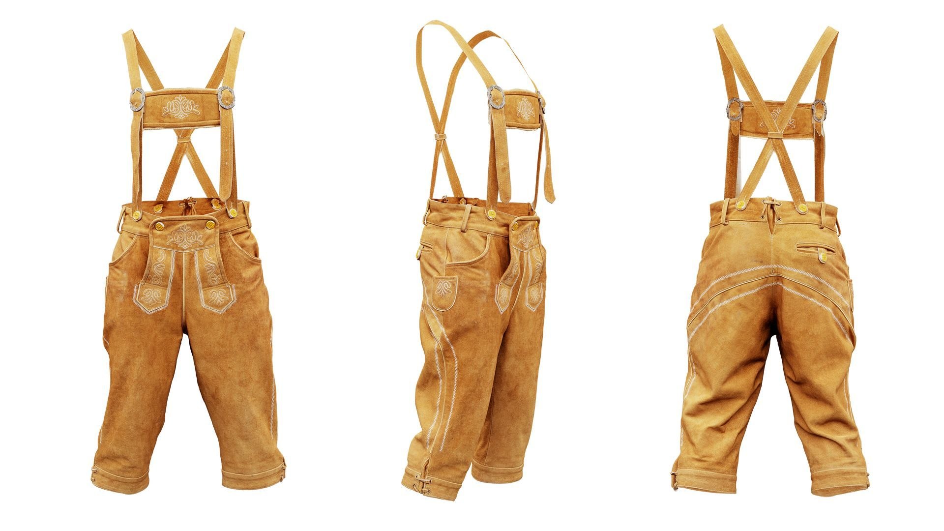 Lederhosen B 3D model - TurboSquid 1850704