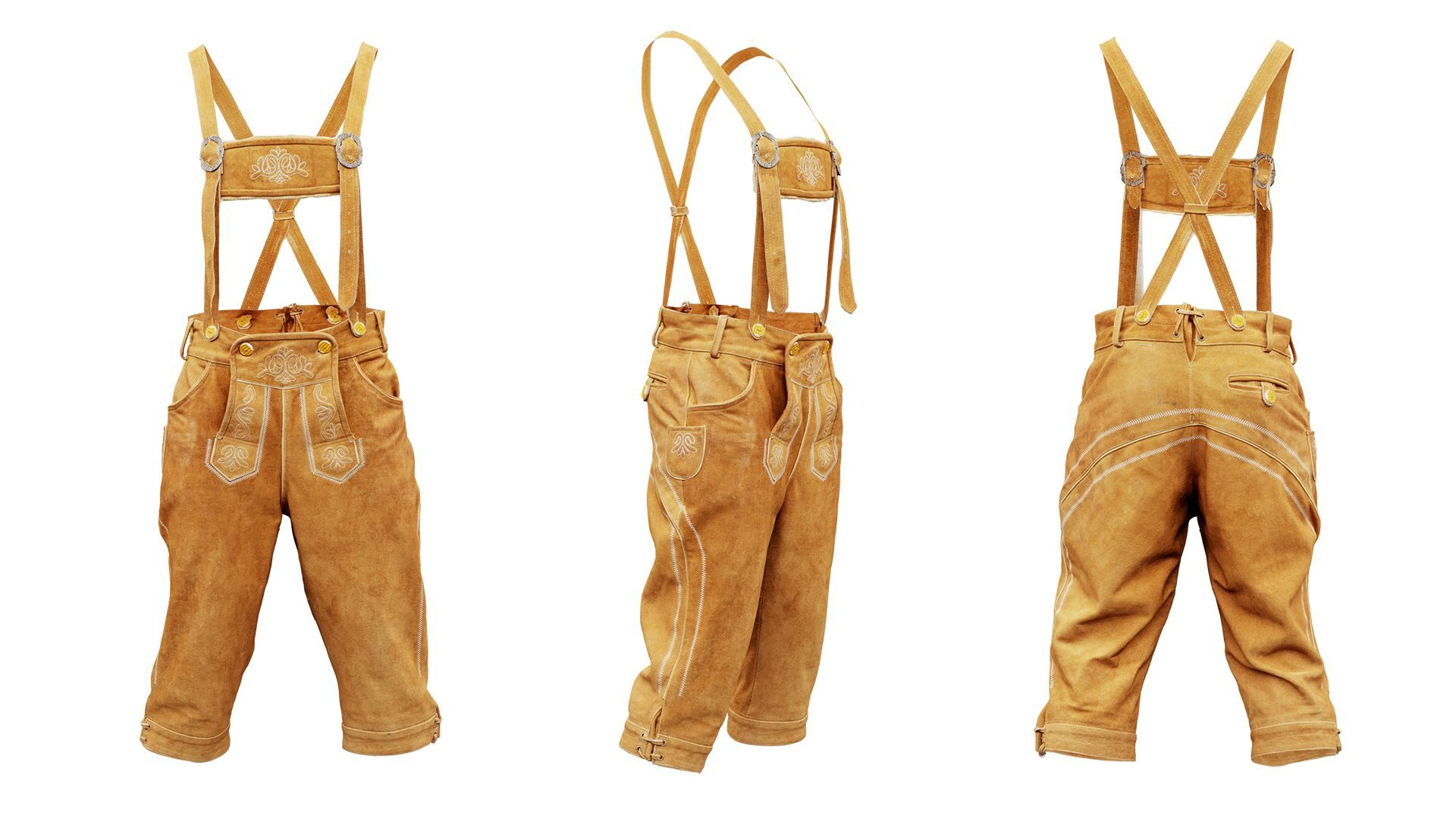 Lederhosen B 3D model - TurboSquid 1850704