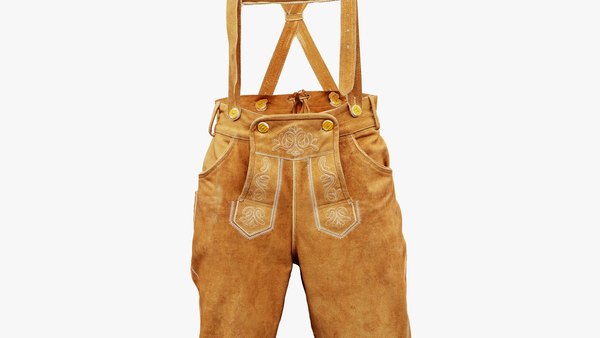 Lederhosen B 3D model - TurboSquid 1850704