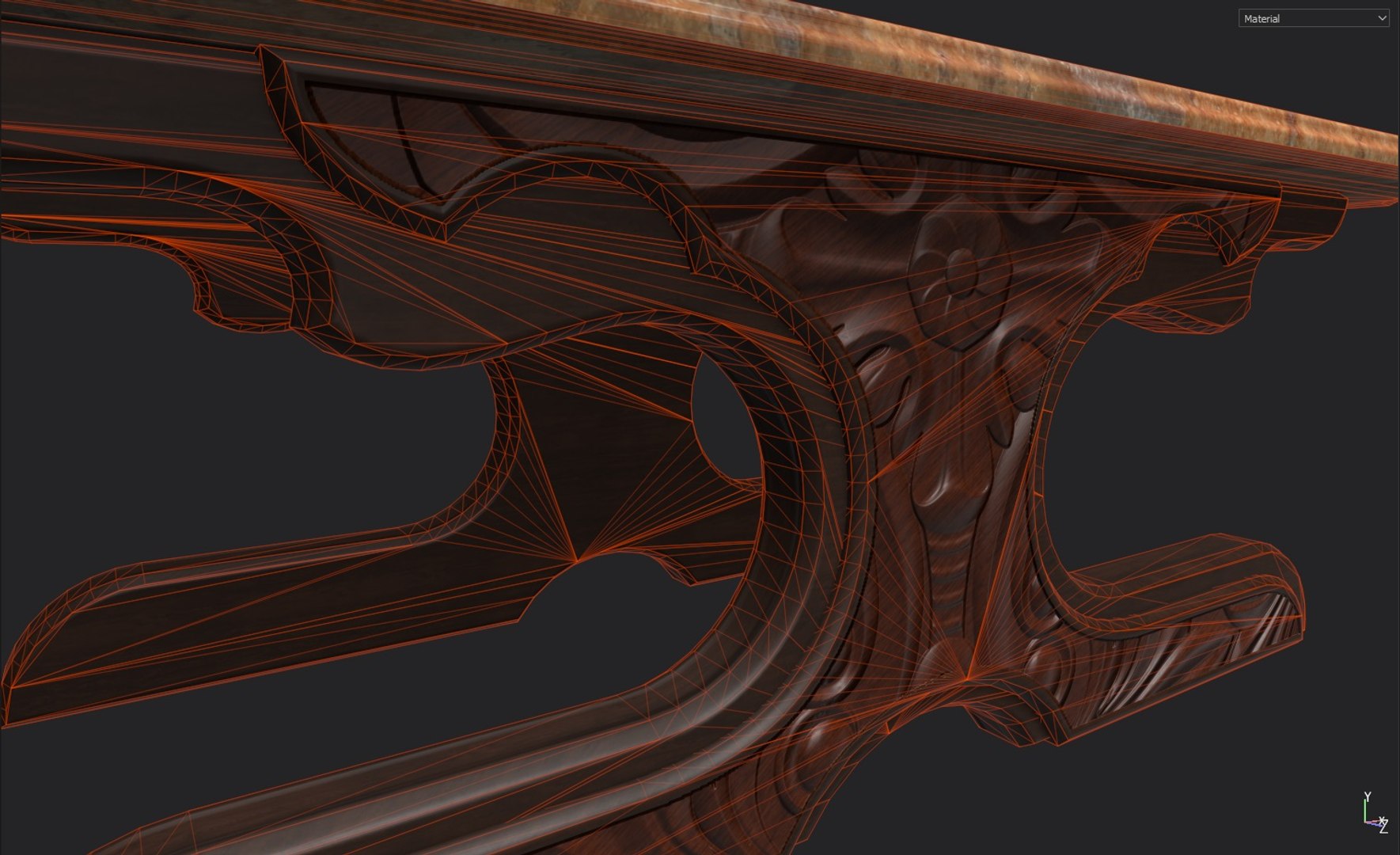 3D Asset Table - TurboSquid 1602487