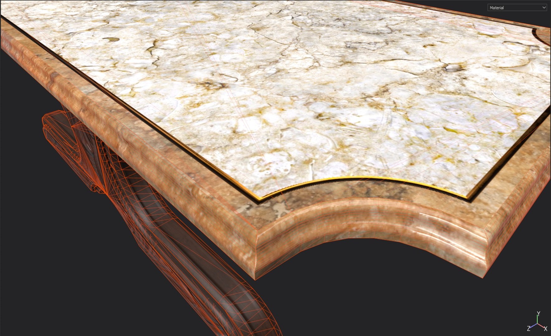 3D Asset Table - TurboSquid 1602487