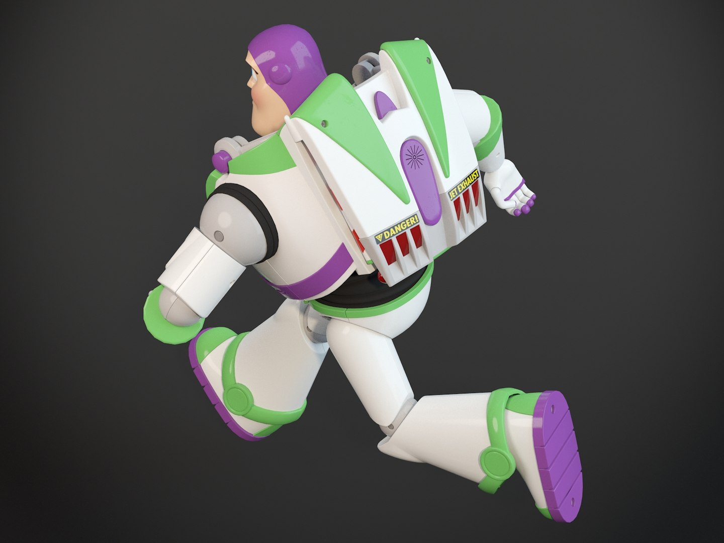 3d Buzz Lightyear Toy Model