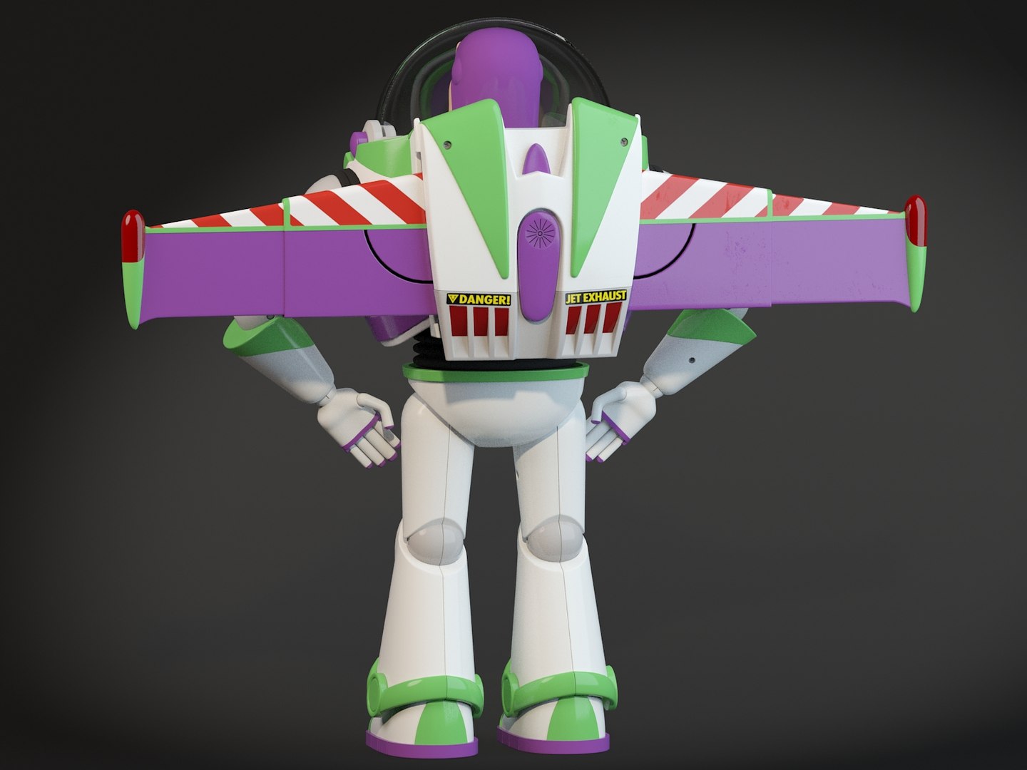 3d Buzz Lightyear Toy Model
