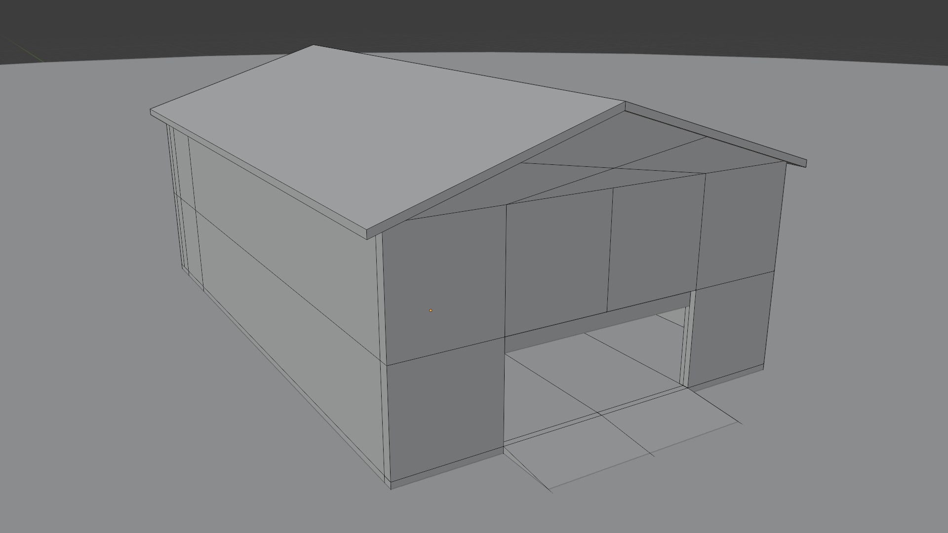 3D Model Large Metal Barn - TurboSquid 2573855