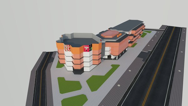 Mall SketchUp Models for Download | TurboSquid