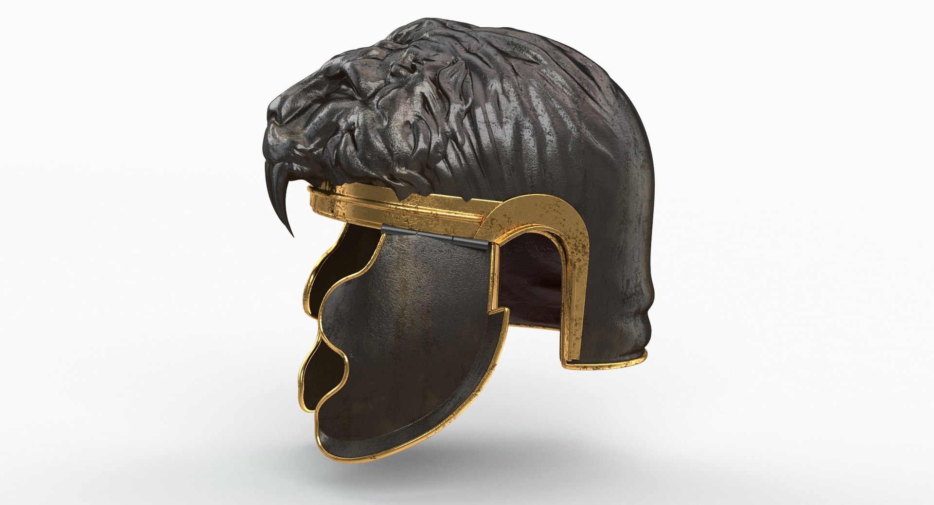 Medieval Lion Helmet V2 3D - TurboSquid 1214682