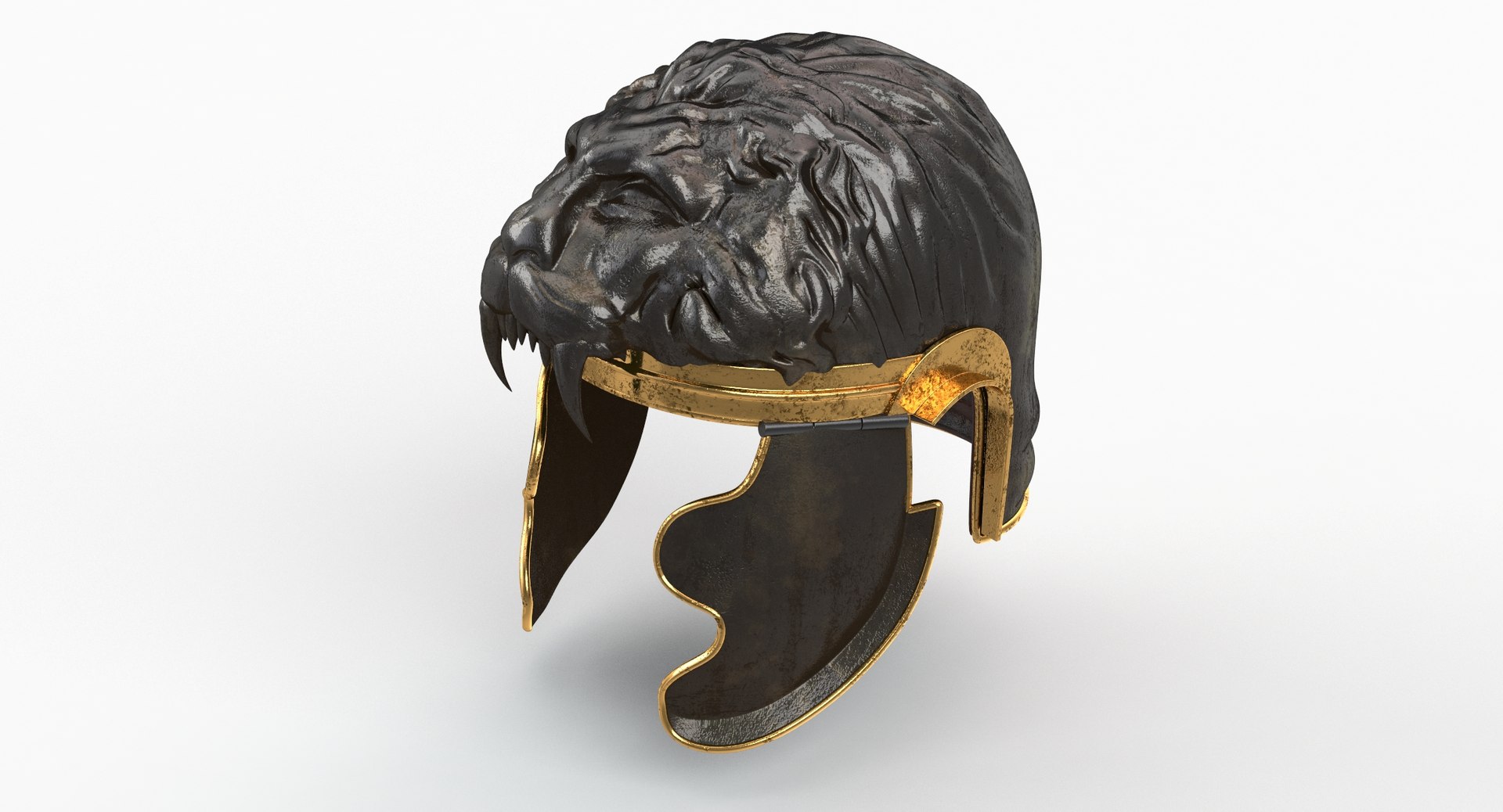 Medieval Lion Helmet V2 3D - TurboSquid 1214682