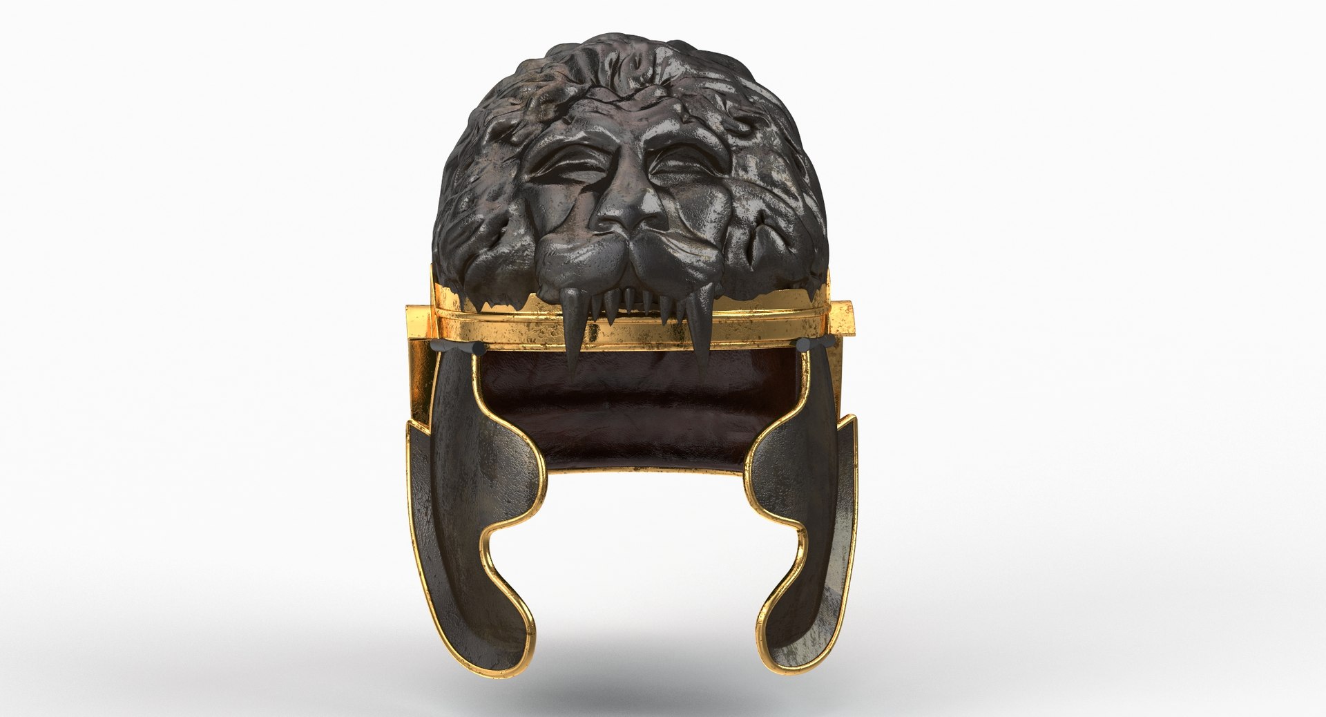 Medieval Lion Helmet V2 3D - TurboSquid 1214682