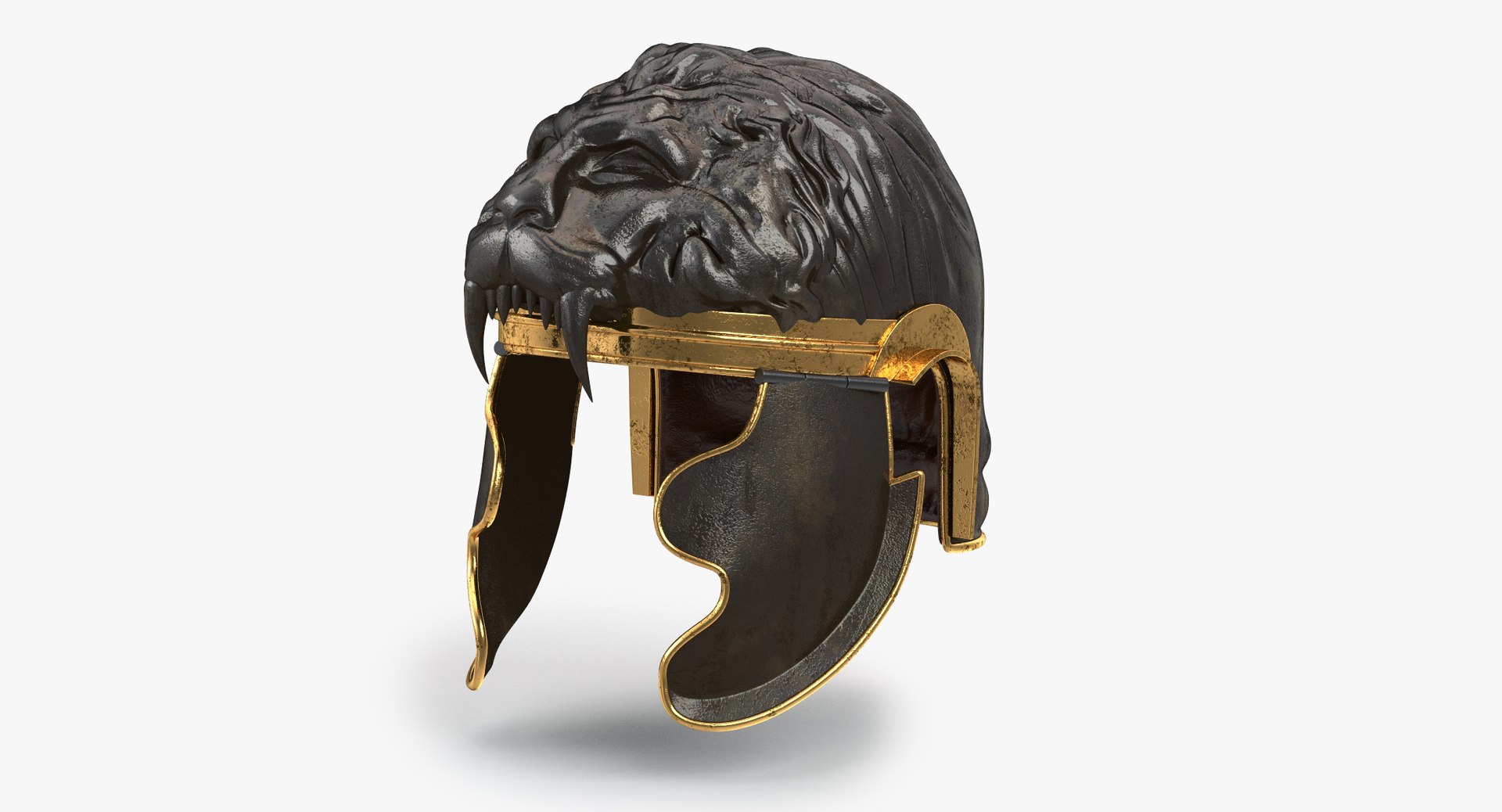 Medieval Lion Helmet V2 3D - TurboSquid 1214682