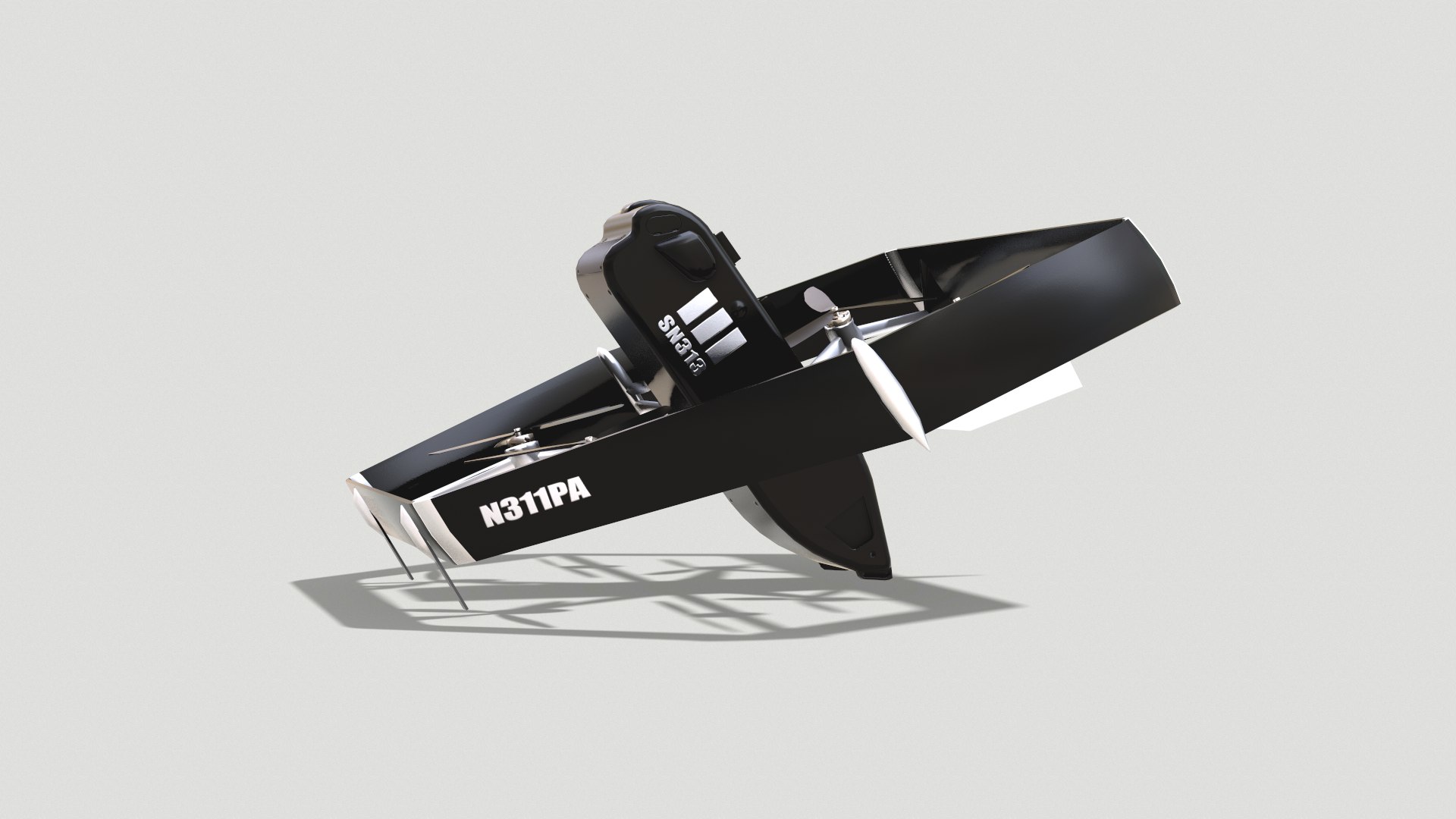 Amazon Prime Air Delivery 3D Model - TurboSquid 1442760