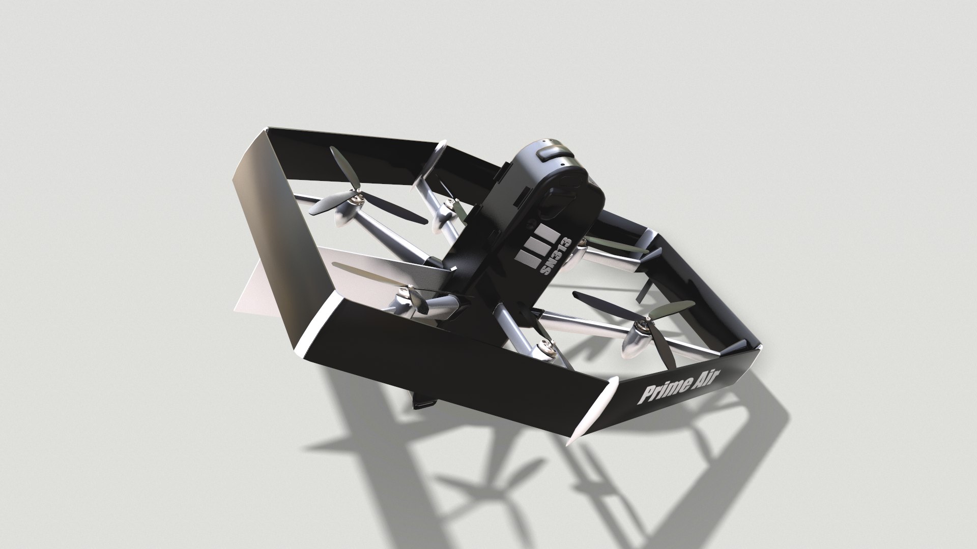 Amazon Prime Air Delivery 3D Model - TurboSquid 1442760