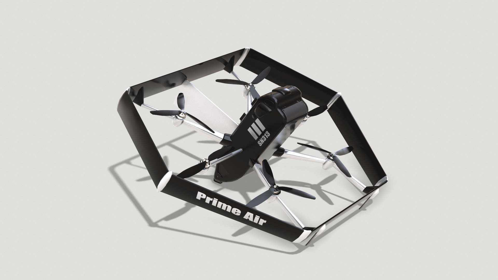 Amazon Prime Air Delivery 3D Model - TurboSquid 1442760