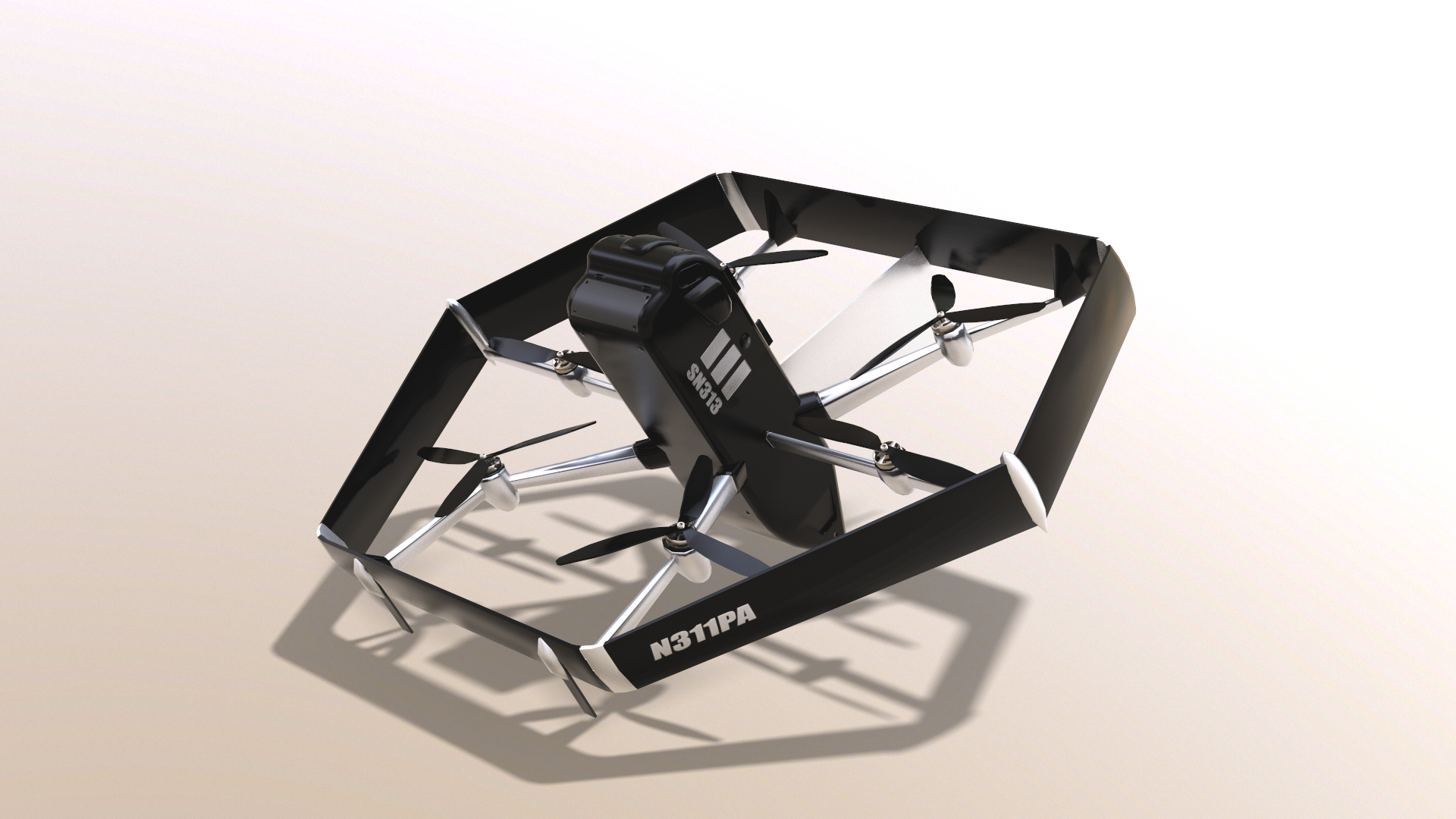 Amazon Prime Air Delivery 3D Model - TurboSquid 1442760