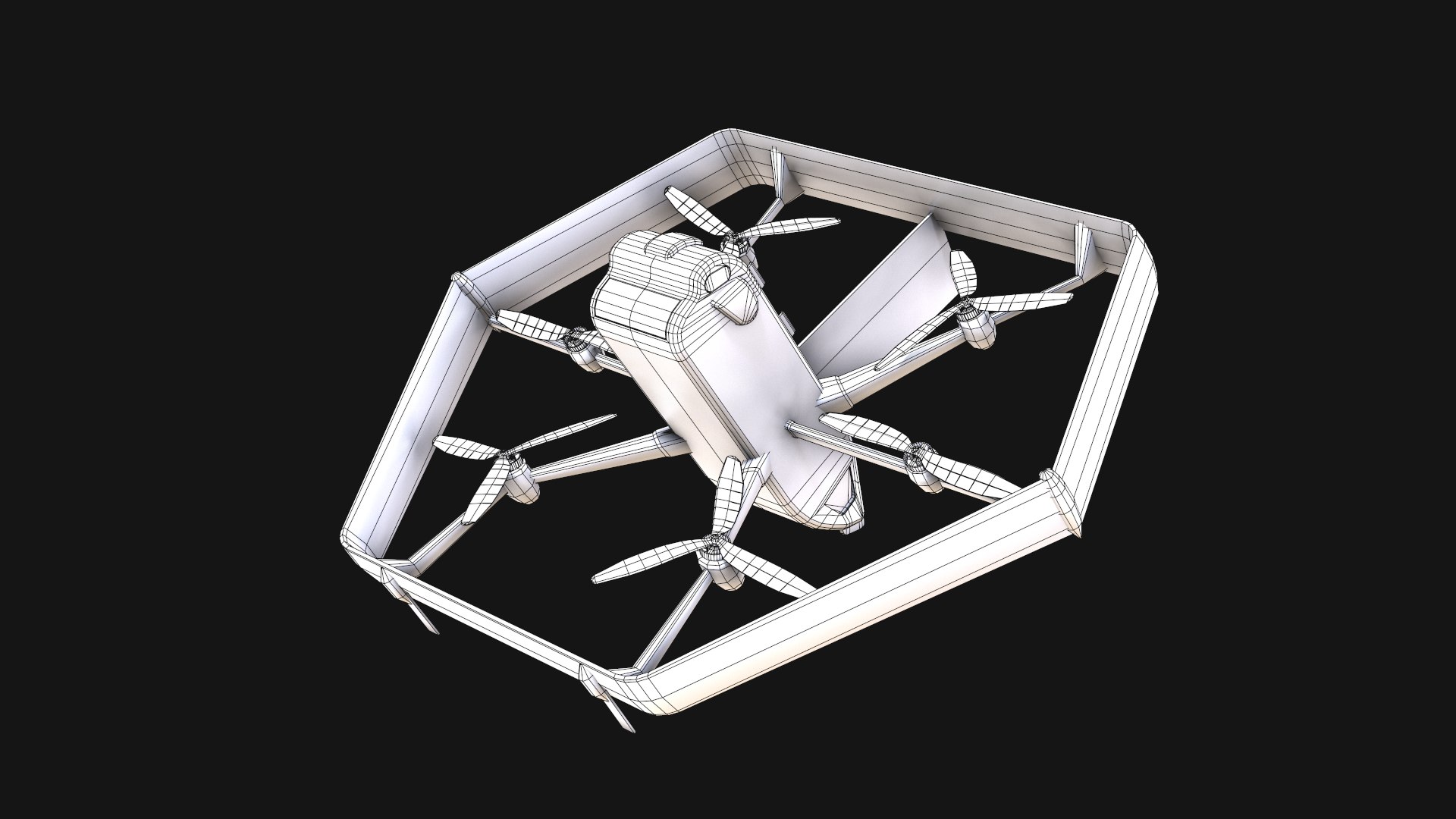 Amazon Prime Air Delivery 3D Model - TurboSquid 1442760