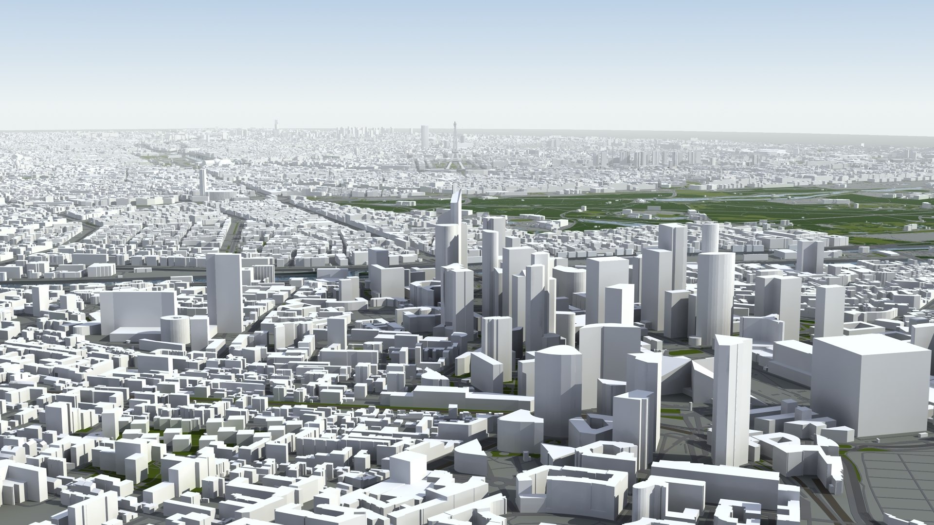 Paris French City 3D - TurboSquid 2082533