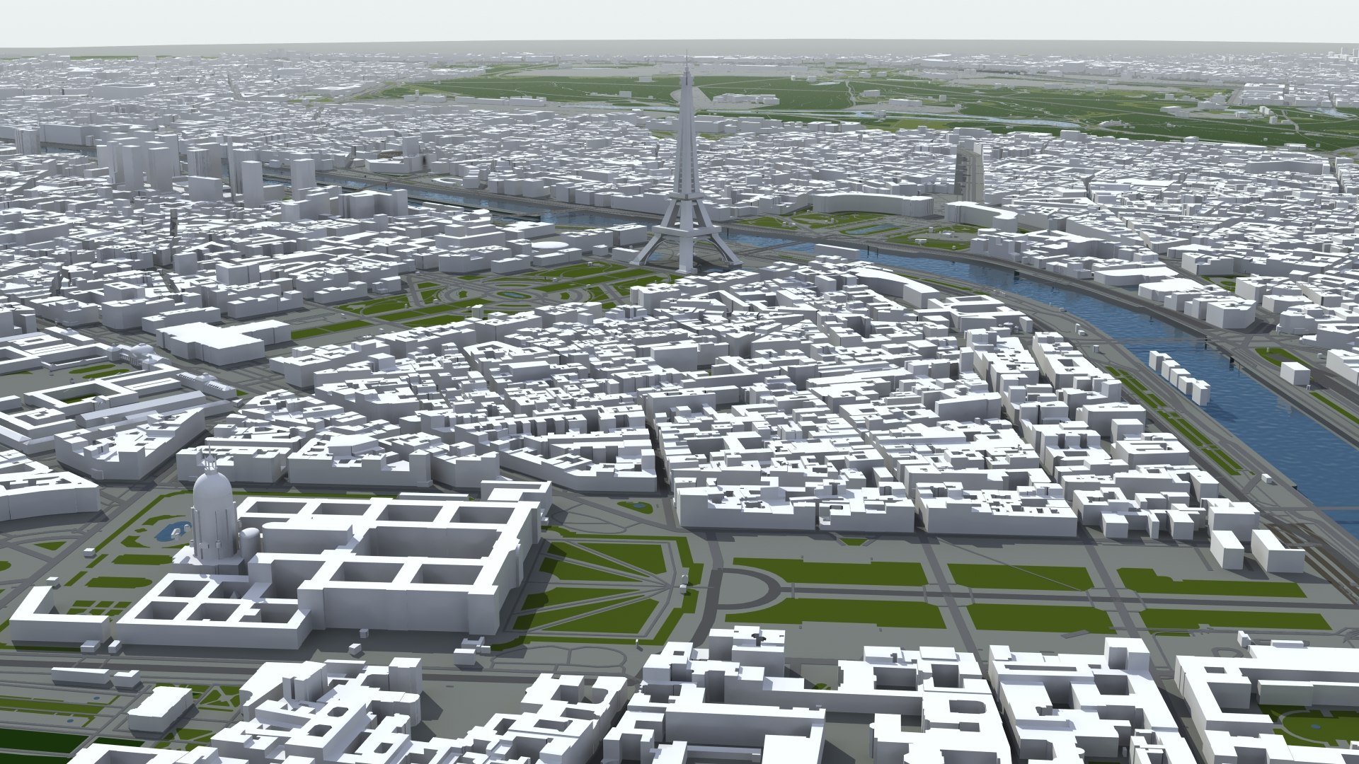 Paris French City 3D - TurboSquid 2082533