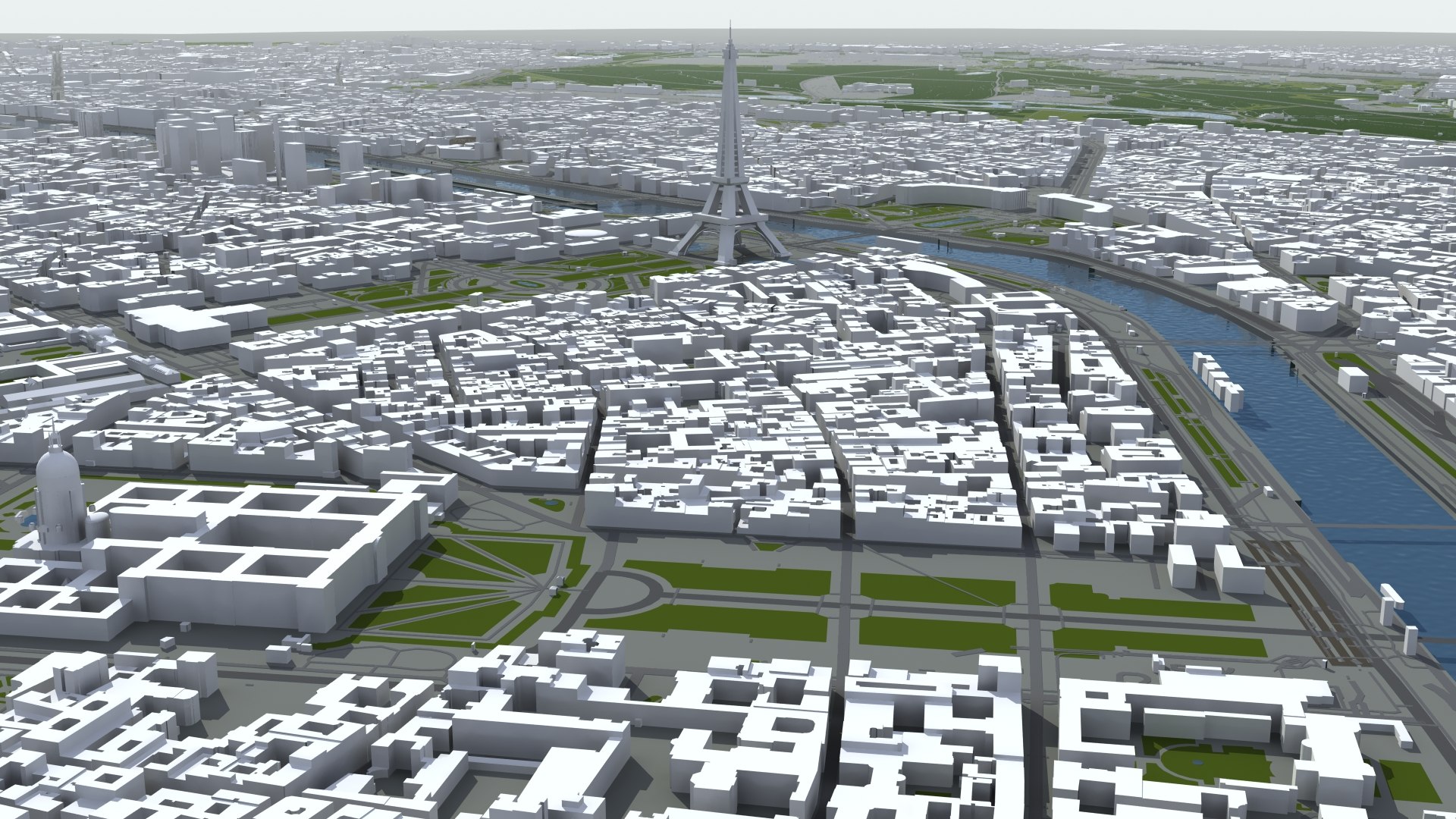 Paris French City 3D - TurboSquid 2082533