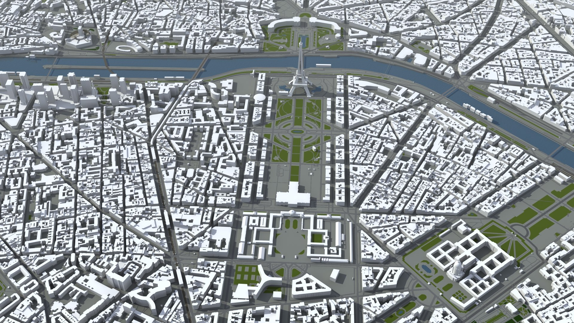 Paris French City 3D - TurboSquid 2082533