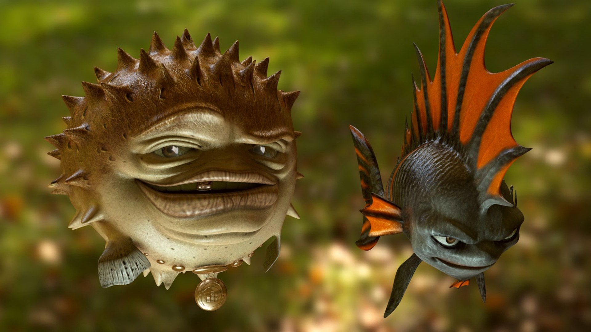 3D Fish Cartoon Character - TurboSquid 1325946
