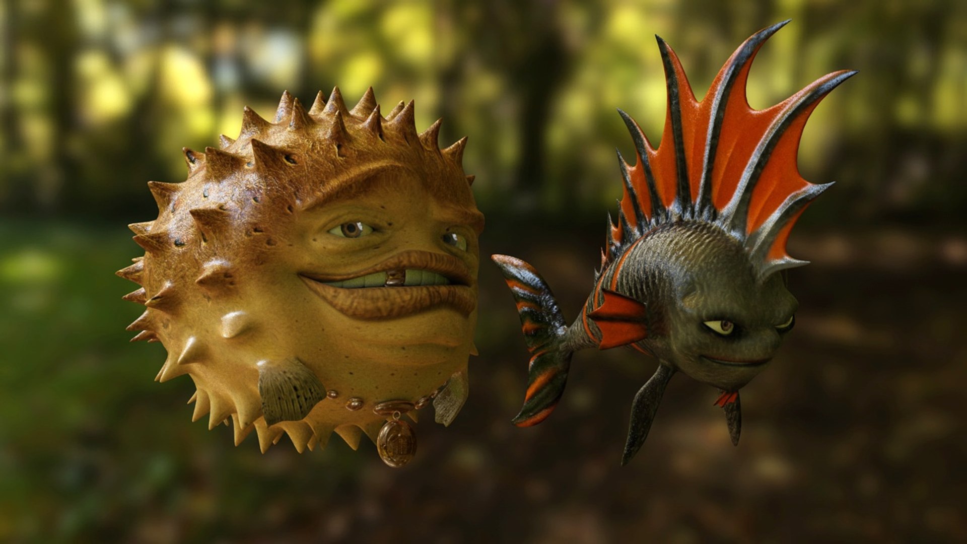 3D Fish Cartoon Character - TurboSquid 1325946