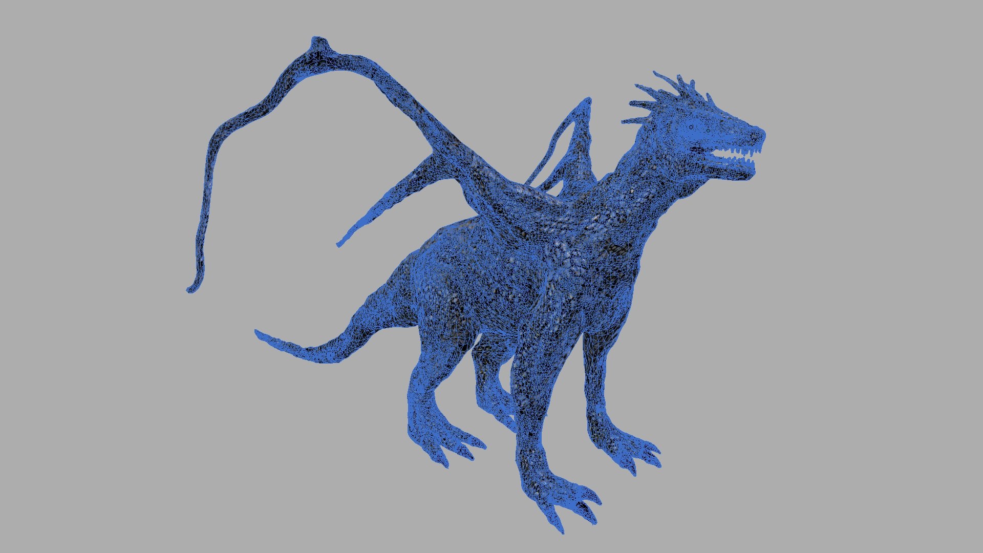 3D model High Poly Dragon - TurboSquid 1977748