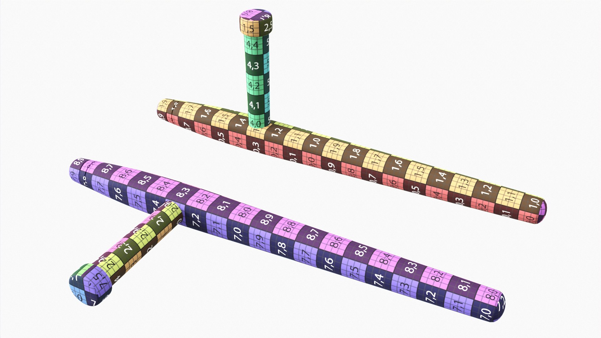 Tonfa Okinawa Wood 3D - TurboSquid 1856618