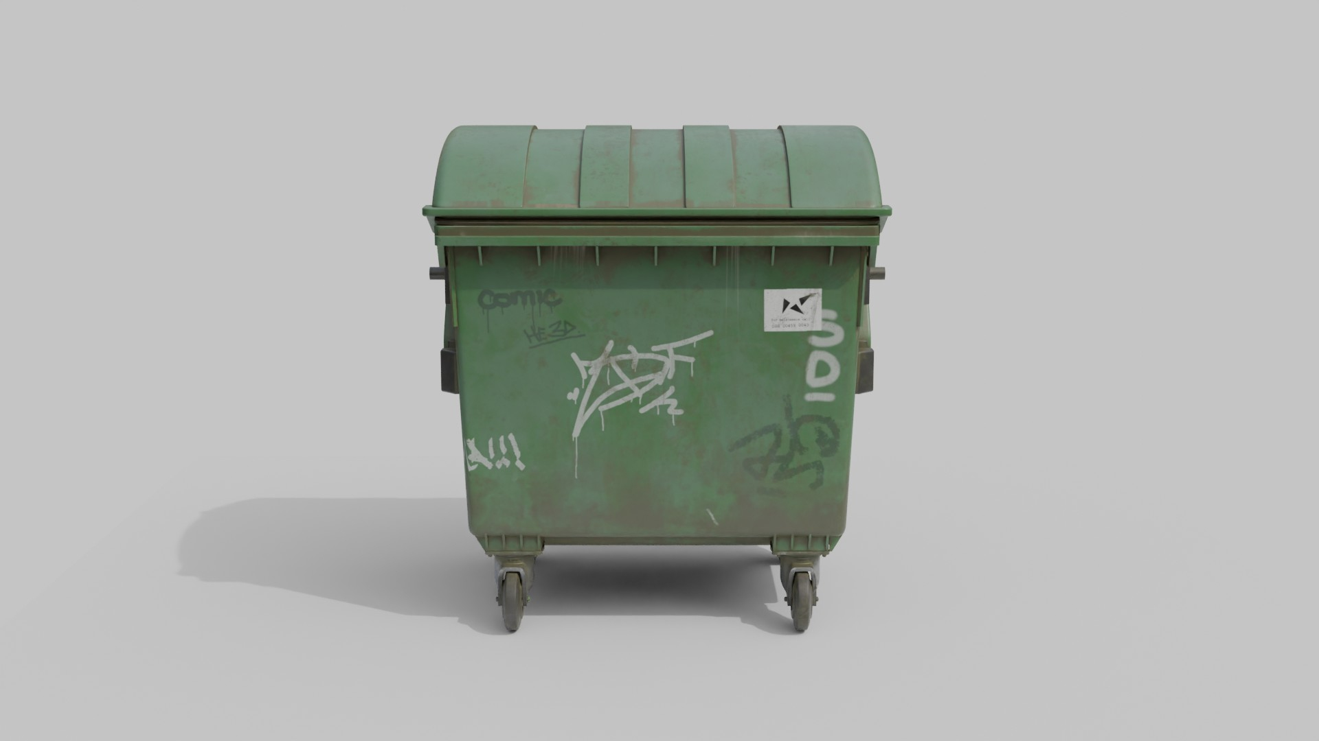 European Dumpster 3D Model - TurboSquid 2186641