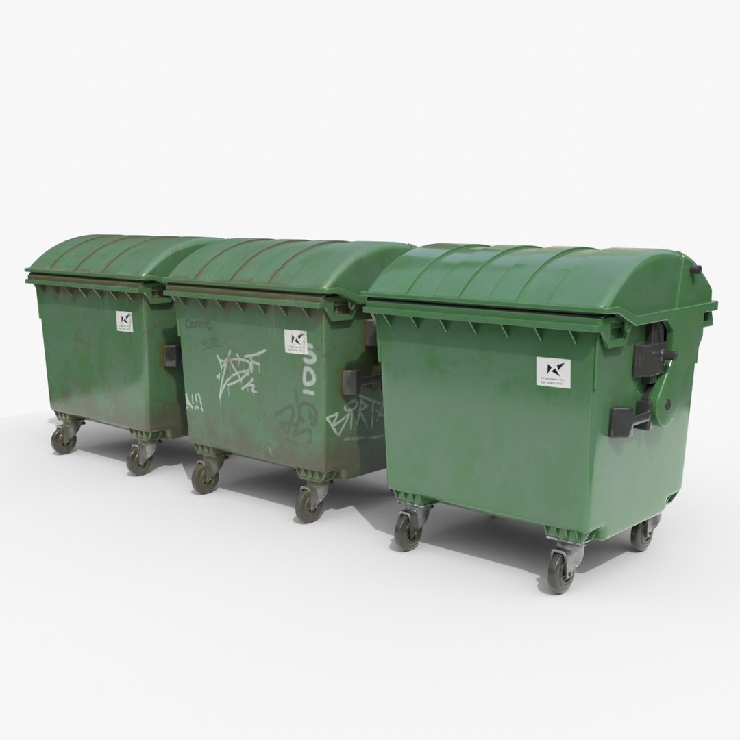 European Dumpster 3D Model - TurboSquid 2186641