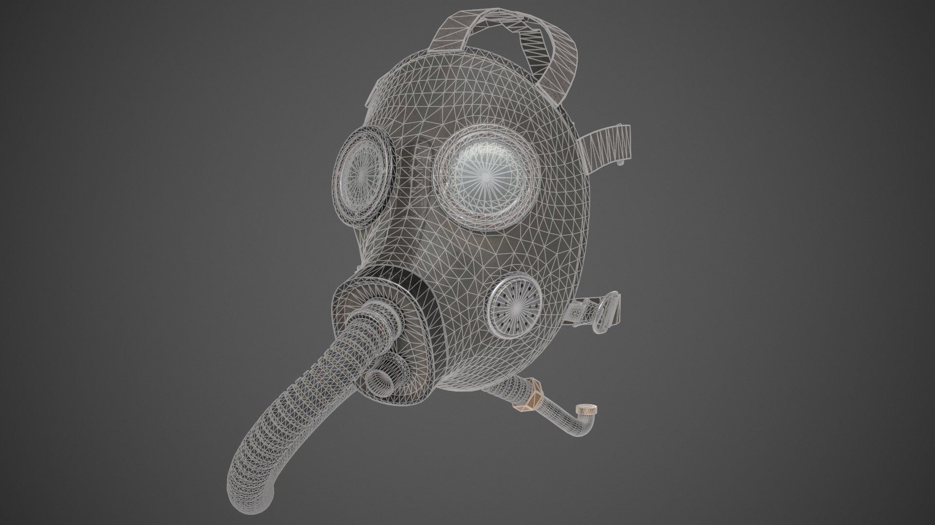 3D Oxygen Mask - TurboSquid 2241014