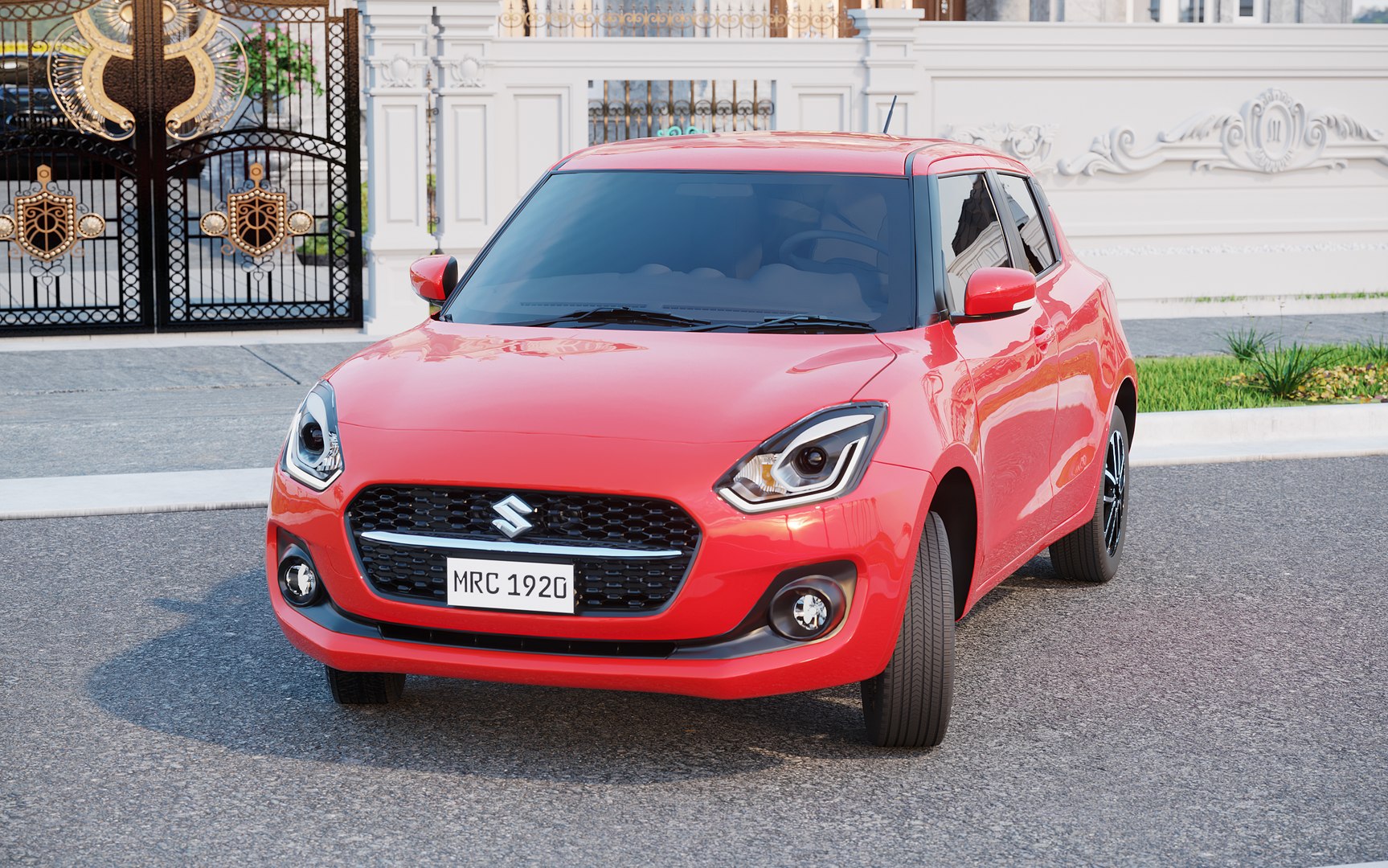 Suzuki Swift 3d Model Rigged Animated Model - TurboSquid 1872982