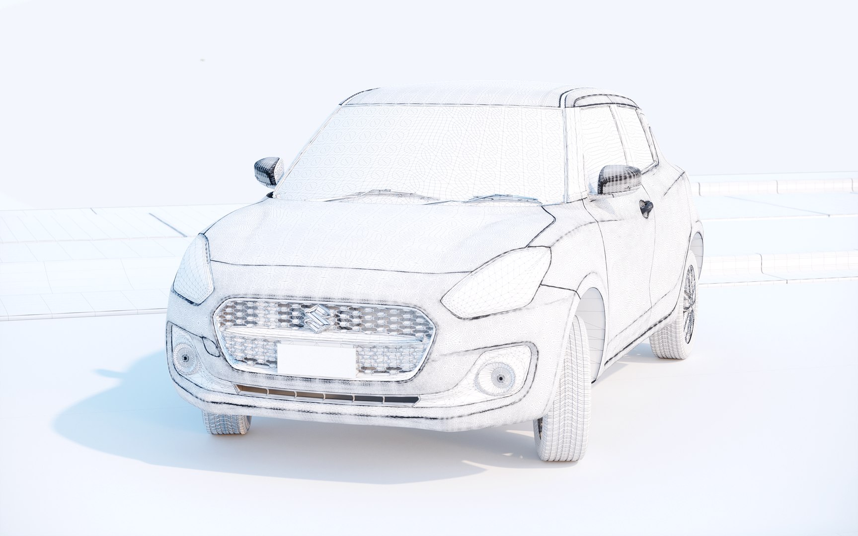 Suzuki Swift 3d Model Rigged Animated Model - TurboSquid 1872982