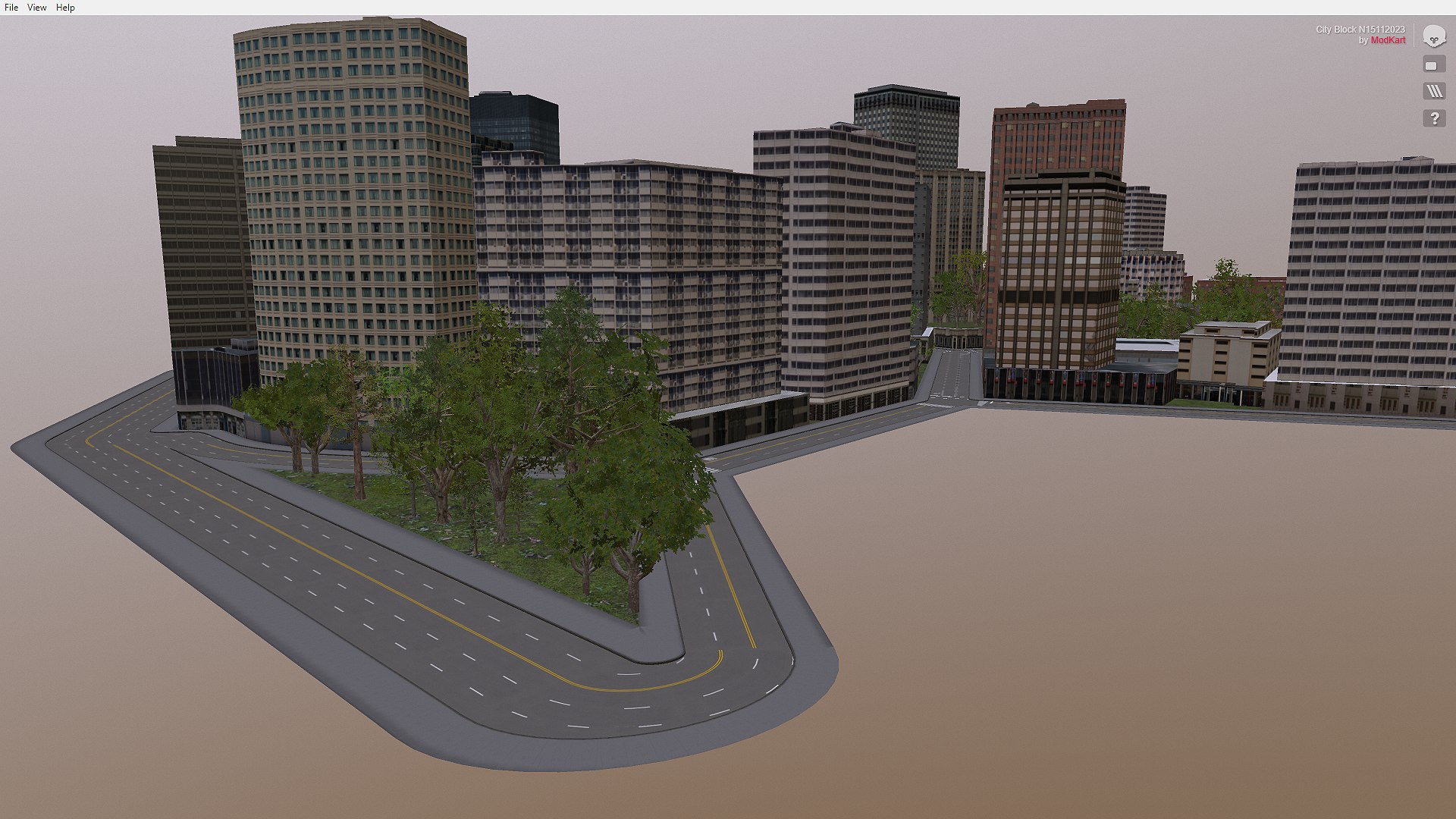 City Block N-15112023 3D - TurboSquid 2178453
