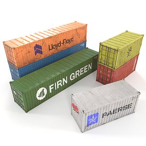 Cargo Container 3D Models for Download | TurboSquid