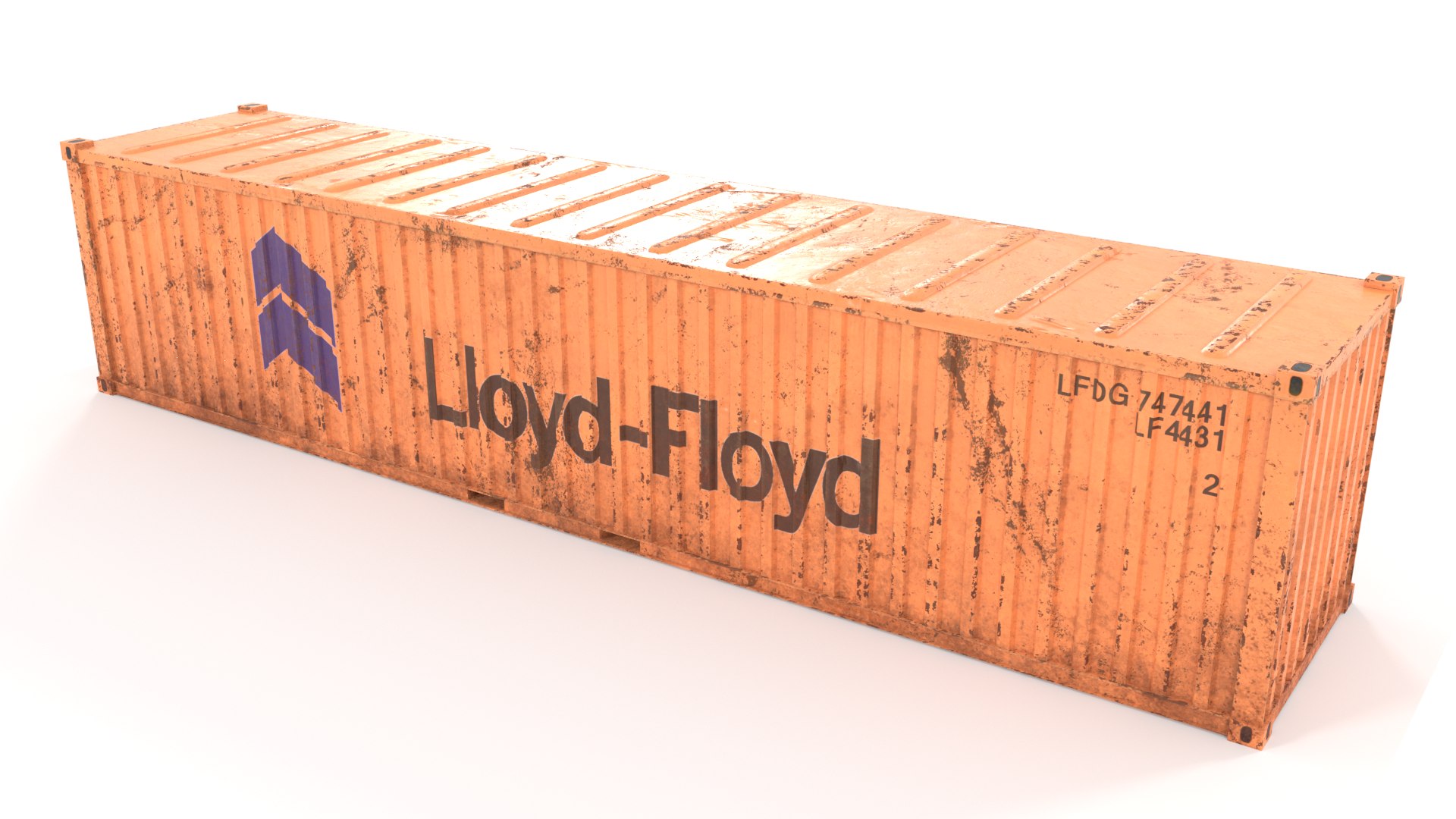 Shipping Container 3D Model - TurboSquid 1303932