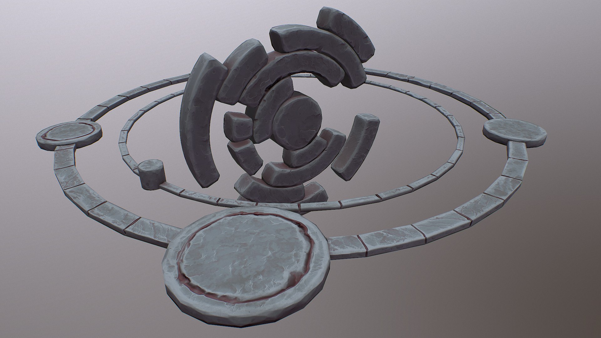 Stone Portal model - TurboSquid 1898617