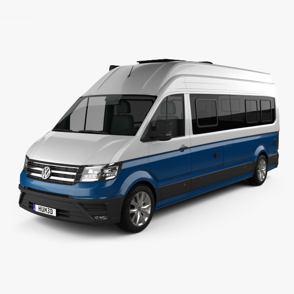 Volkswagen Crafter Grand California 680 2019 3D-Modell - TurboSquid 1521759