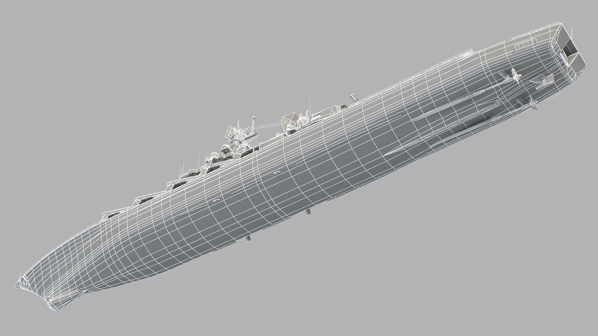 Cruiser Slava Class Varyag 011 3D model - TurboSquid 1886718