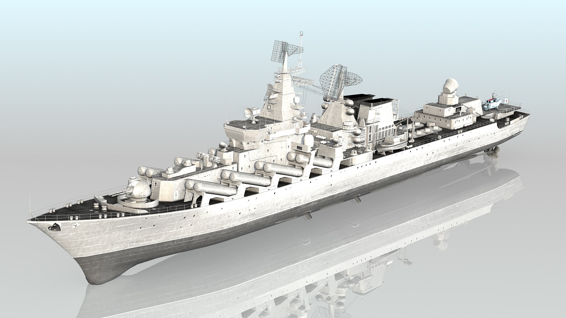 Cruiser Slava Class Varyag 011 3D model - TurboSquid 1886718