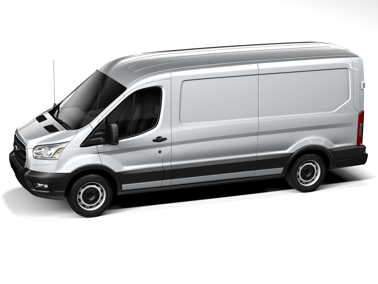 3D Ford Transit Low Roof LWB 2020 - TurboSquid 2224266
