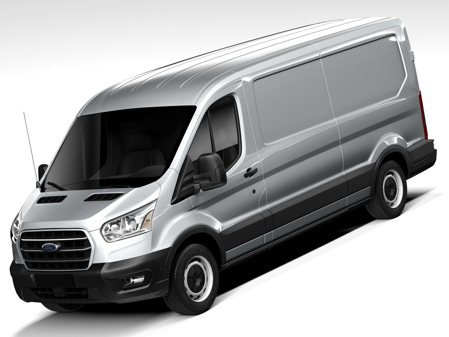 3D Ford Transit Low Roof LWB 2020 - TurboSquid 2224266